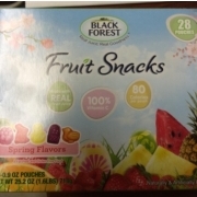 Black Forest Fruit Snacks, Spring Flavors: Calories, Nutrition Analysis ...