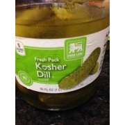 Food Lion Kosher Dill Pickles: Calories, Nutrition Analysis & More ...