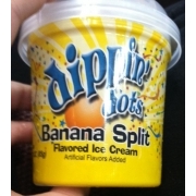 Dipin Dots Banana Split Flavored Ice Cream: Calories, Nutrition ...