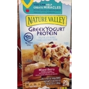 Nature Valley Greek Yogurt Protein, Chewy Bar With Naturally Flavored ...