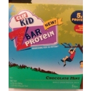 Clif Kid Zbar Protein Bar, Chocolate Mint: Calories, Nutrition Analysis ...