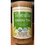 Teatulia Green Tea Medium Bodied With A Light Finish, Tea Bags ...