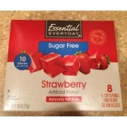 Essential Everyday Sugar Free Strawberry Flavor, Gelatin Dessert ...