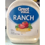 Great Value Ranch, Classic Dressing: Calories, Nutrition Analysis ...