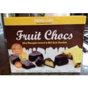 Path Of Life Fruit Chocs, Juicy Pineapple Covered In Rich Dark ...