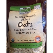 Now Real Food Organic Rolled Oats: Calories, Nutrition Analysis & More ...