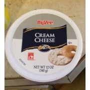 Hy-Vee Cream Cheese: Calories, Nutrition Analysis & More | Fooducate