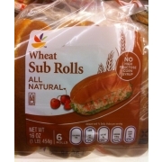 Giant Wheat Sub Rolls: Calories, Nutrition Analysis & More | Fooducate