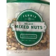 Ferris Mixed Nuts, Deluxe, Roasted & Salted: Calories, Nutrition ...