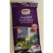 Family Gourmet Assorted Fruit Discs: Calories, Nutrition Analysis ...