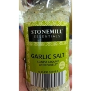 Stonemill Essentials Garlic Salt Coarse Ground With Parsley: Calories ...
