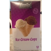 Essential Everyday Ice Cream Cups: Calories, Nutrition Analysis & More ...