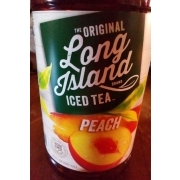 Long Island The Original Iced Tea, Peach: Calories, Nutrition Analysis ...