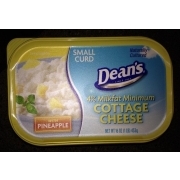 Dean's 4% Milkfat Minimum Cottage Cheese With Pineapple: Calories ...