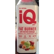 iQ Juice Fat Burner With Garcinia Cambogia Juice: Calories, Nutrition ...