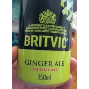 Britvic Ginger Ale: Calories, Nutrition Analysis & More | Fooducate