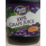 Ruby Kist 100% Grape Juice: Calories, Nutrition Analysis & More | Fooducate