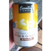 Essential Everyday White & Gold Corn: Calories, Nutrition Analysis ...