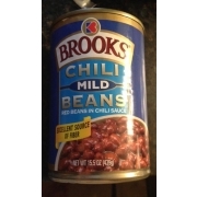 Brooks Mild Chili Beans, Red Beans In Chili Sauce: Calories, Nutrition ...