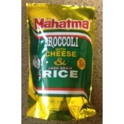 Mahatma Broccoli With Cheese & Long Grain Rice: Calories, Nutrition ...