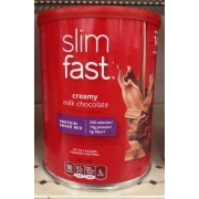 Slim Fast Protein Shake Mix, Creamy Milk Chocolate: Calories, Nutrition ...