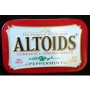 Altoids Peppermint, Curiously Strong Mints: Calories, Nutrition ...