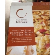 Culinary Circle Ultra Thin Crust Barbeque Recipe Chicken Pizza ...