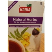 Badia Tea, Natural Herbs: Calories, Nutrition Analysis & More | Fooducate