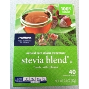 FredMeyer Sweetner, Stevia Blend Made With Rebiana, 100% Natural ...