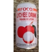 Foco Lychee Drink: Calories, Nutrition Analysis & More | Fooducate