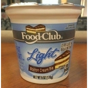 Food Club Nonfat Yogurt, Boston Cream Pie, Light: Calories, Nutrition ...