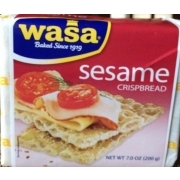 Wasa Sesame Crispbread: Calories, Nutrition Analysis & More | Fooducate