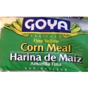 Goya Corn Meal, Enriched, Fine Yellow: Calories, Nutrition Analysis ...