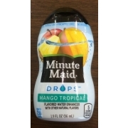 Minut Maid Drops Mango Tropical: Calories, Nutrition Analysis & More ...