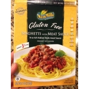 Sam Mills Spaghetti With Meat Sauce, In A Rich Italian Style Meat Sauce ...