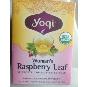 Yogi Organic Tea, Woman's Raspberry Leaf, Support Female System ...