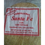 Santa Fe Corn Tortillas: Calories, Nutrition Analysis & More | Fooducate