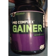ON Pro Complex Gainer, Double Chocolate, Dietary Supplement: Calories ...