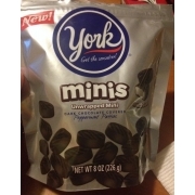 York Minis, Unwrapped Mini Dark Chocolate Covered Peppermint Patties ...