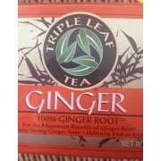Triple Leaf Tea Herbal Tea, Ginger: Calories, Nutrition Analysis & More ...