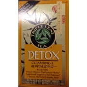 Triple Leaf Tea Cleansing & Revitalizing Detox Tea: Calories, Nutrition ...