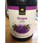 Clover Valley Grape Jelly: Calories, Nutrition Analysis & More | Fooducate