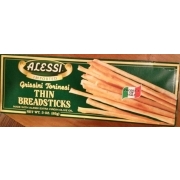 Alessi Thin Breadsticks: Calories, Nutrition Analysis & More | Fooducate