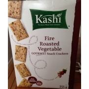 Kashi Fire Roasted Vegetable Snack Crackers: Calories, Nutrition ...