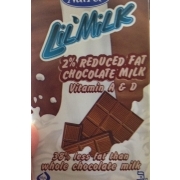 Lil' Milk 2% Reduced Fat Chocolate Milk: Calories, Nutrition Analysis ...
