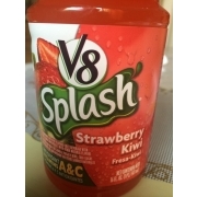 V8 Splash Juice Beverage, Strawberry Kiwi: Calories, Nutrition Analysis ...