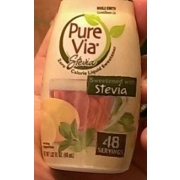 Pure Via Stevia, Liquid Sweetener: Calories, Nutrition Analysis & More ...