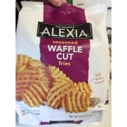 Alexia Seasoned Waffle Cut Fries: Calories, Nutrition Analysis & More ...