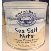 Blue Crab Bay Co. Sea Salt Nuts, Gourmet Virginia Peanuts With Sea Salt ...
