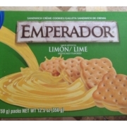 Emperador Cookies, Sandwich Creme, Lime Flavored: Calories, Nutrition ...